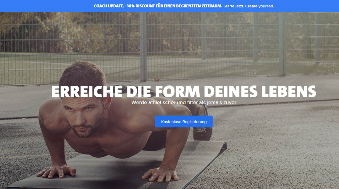 Freeletics: 30% Rabatt auf Coach & Update! - fitness-factory.net
