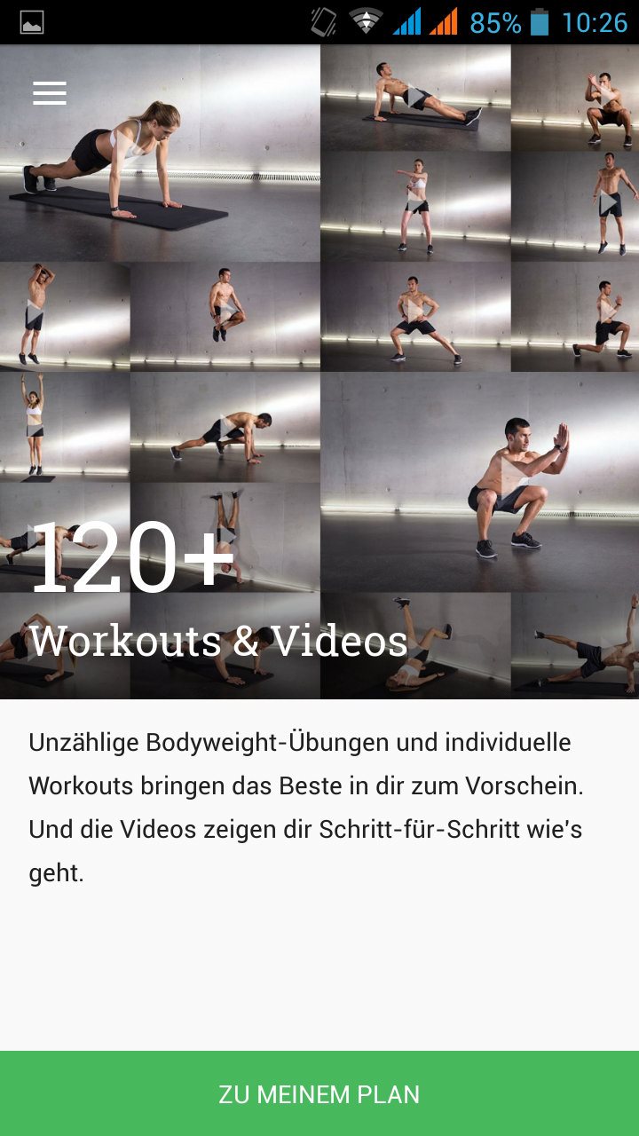 Runtastic Results: Fitness App veröffentlicht (Vergleich mit Freeletics ...