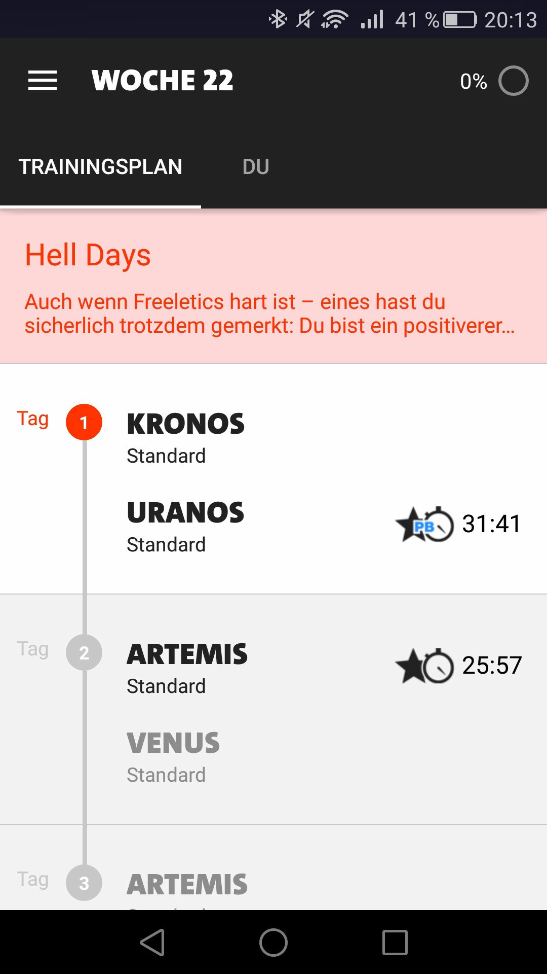 RUNTASTIC RESULTS im Vergleich mit FREELETICS - fitness-factory.net