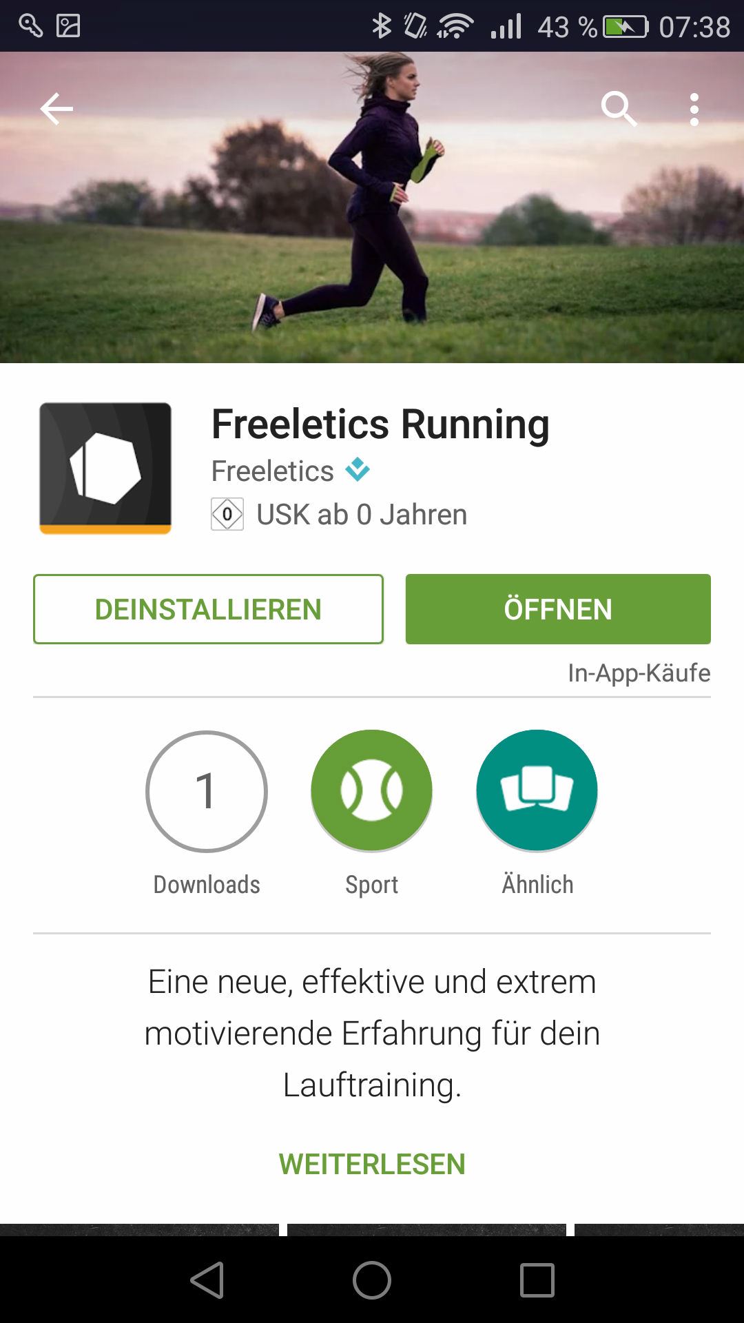 Freeletics Running App Übersicht Funktionen Workouts019 - fitness ...