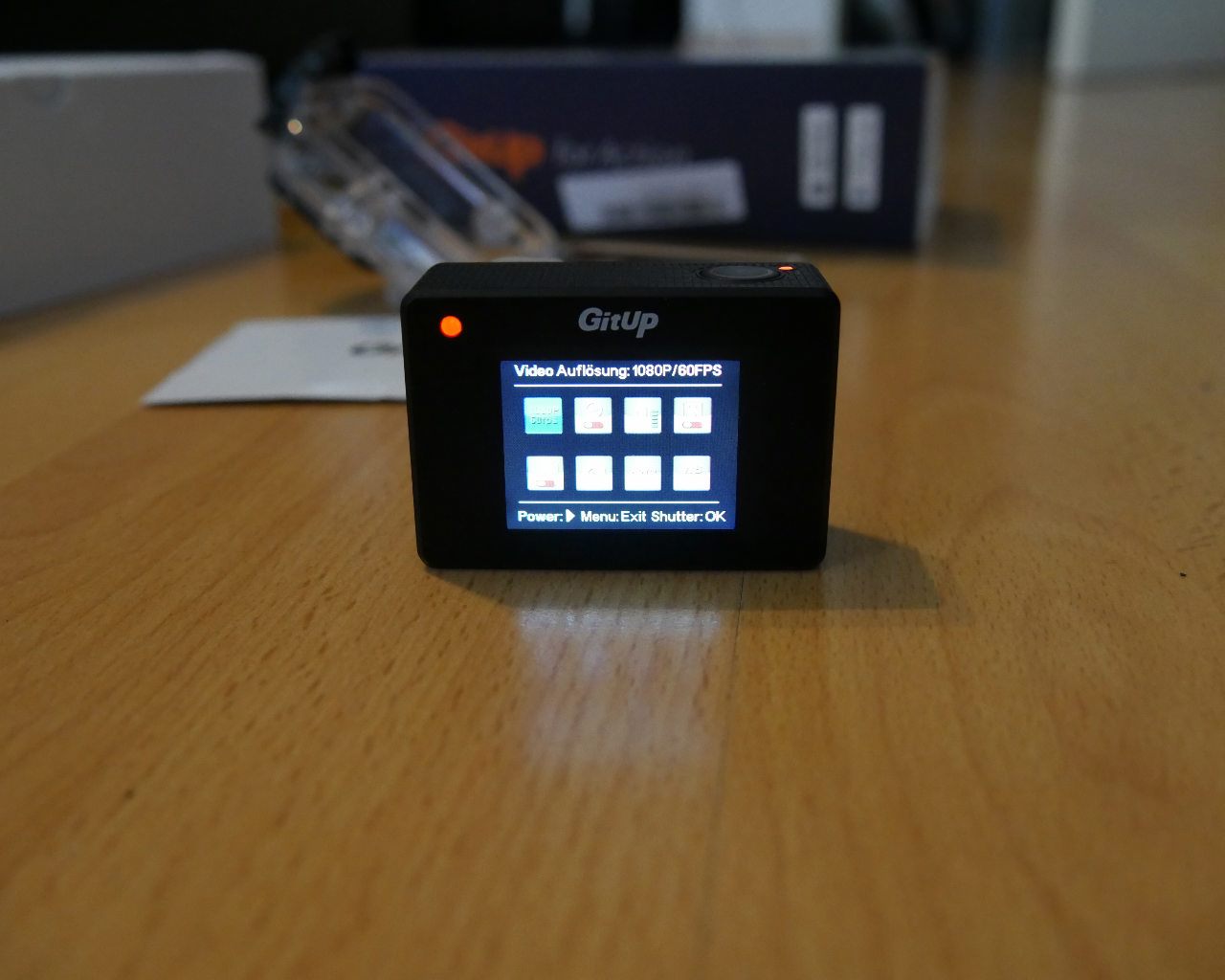 Unboxing: GitUp Git2 Pro 2K Actioncam - fitness-factory.net