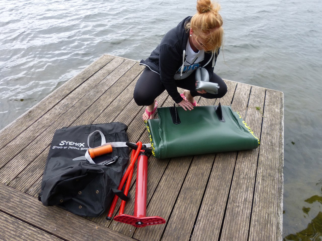 Stemax EXPLORER 12'6" Touring iSUP im Test (2016) - fitness-factory.net