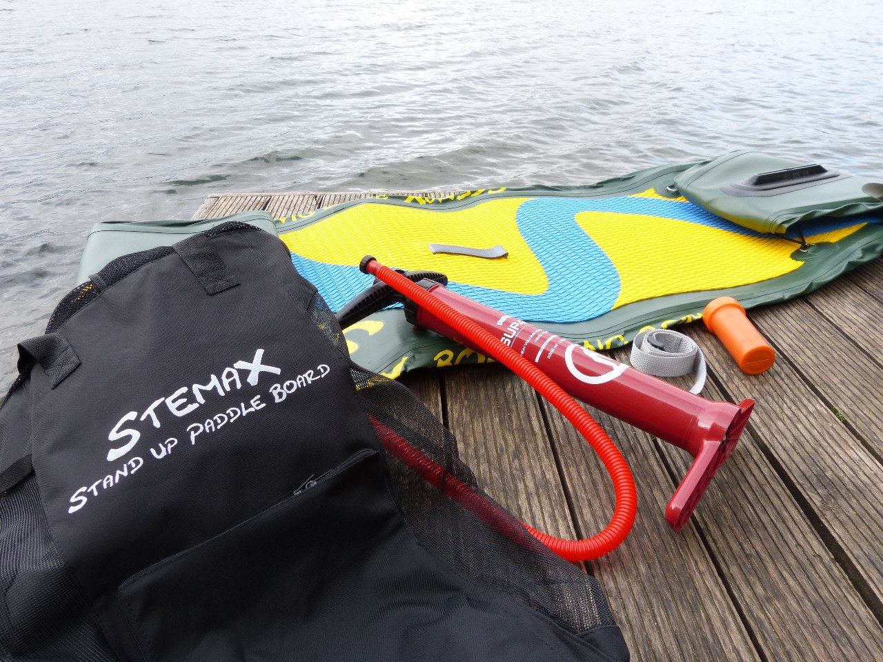 Stemax EXPLORER 12'6" Touring iSUP im Test (2016) - fitness-factory.net